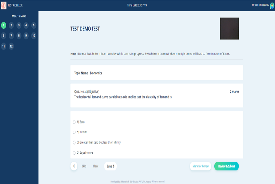 Examination Management System Software | MasterSoft